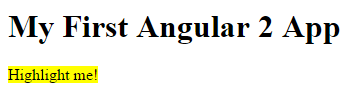 angular.io Guide: Attribute Directives #Angular - Qiita