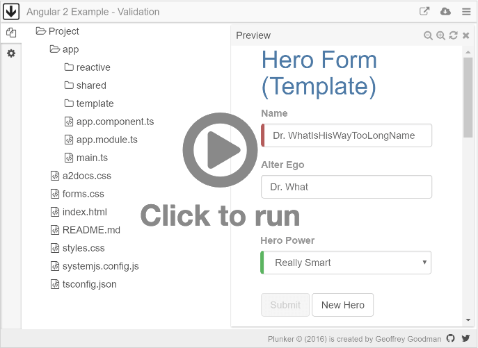 angular.io Guide: Form Validation #Angular - Qiita